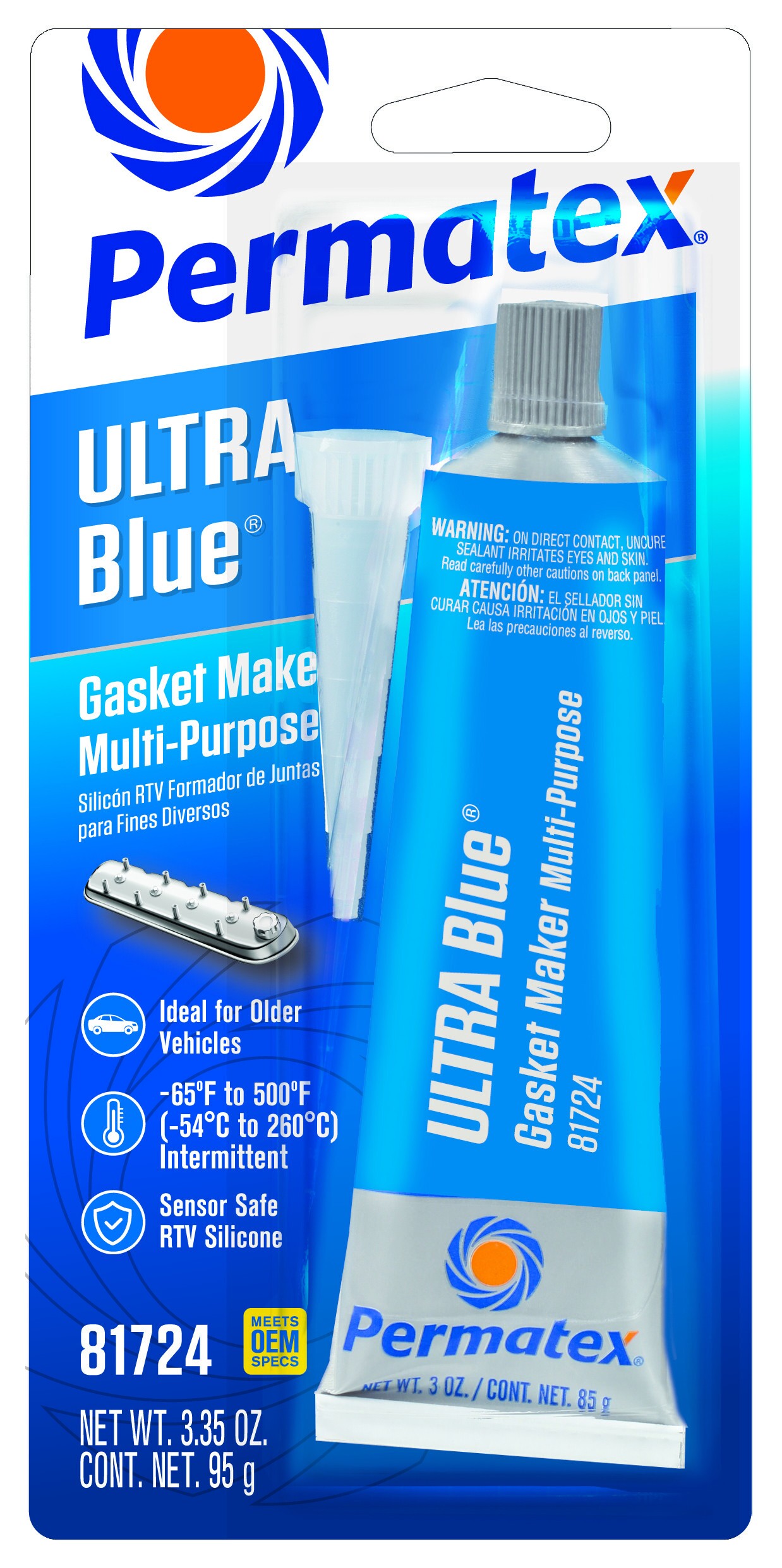 Permatex Blue Ultra RTV Silicone - RevZilla