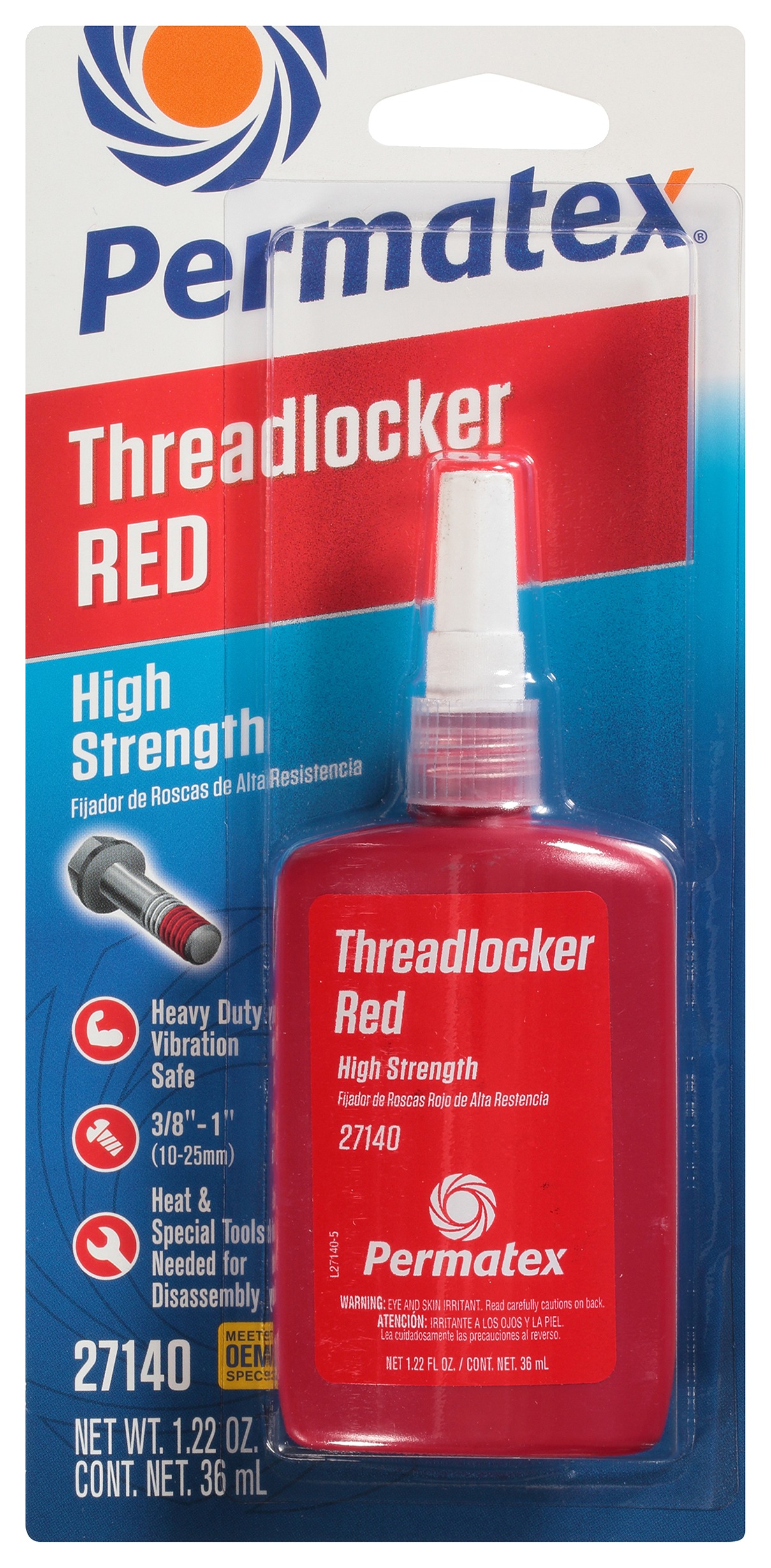Permatex Red Threadlocker - RevZilla