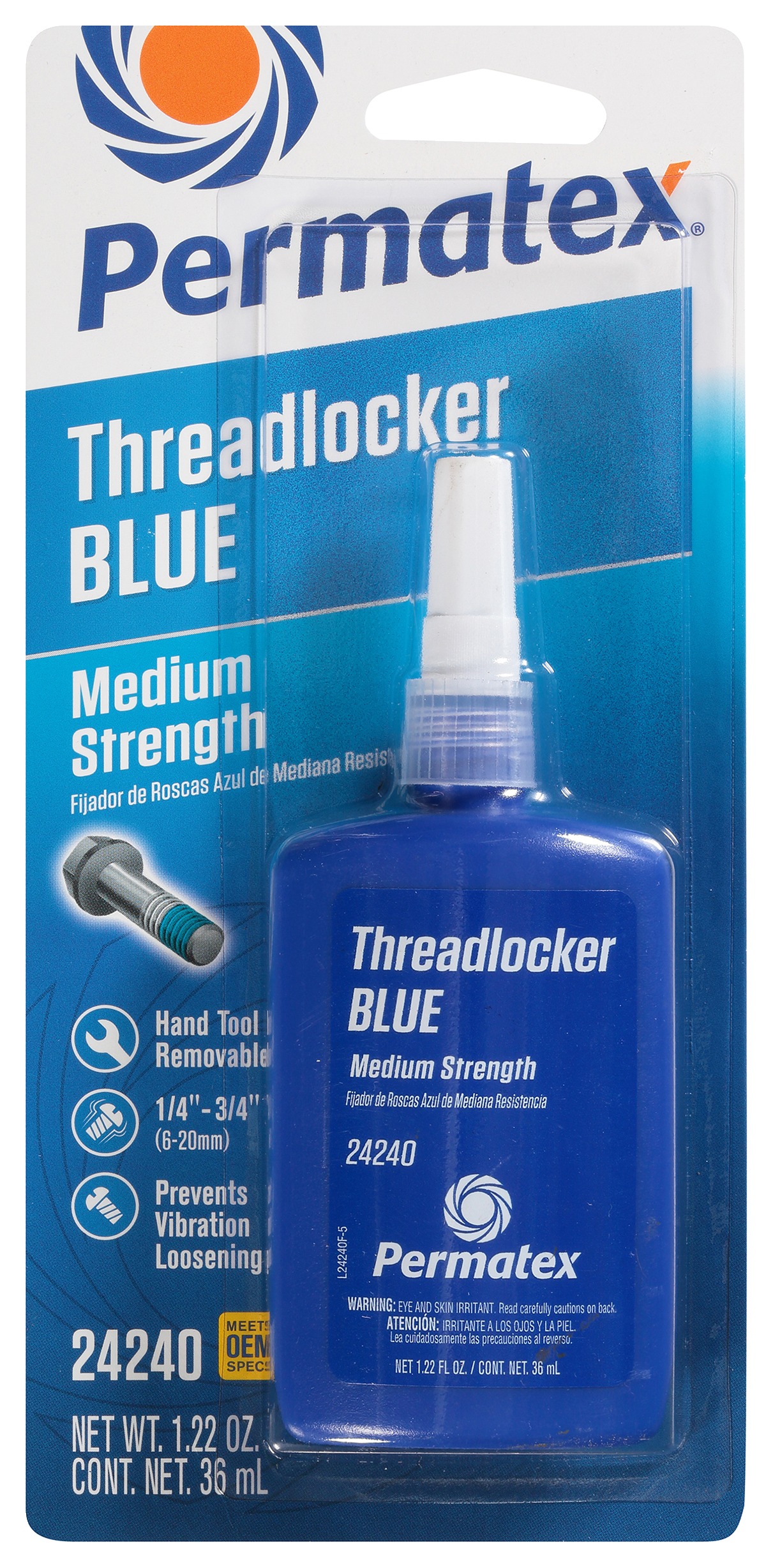 Permatex Blue Threadlocker - RevZilla