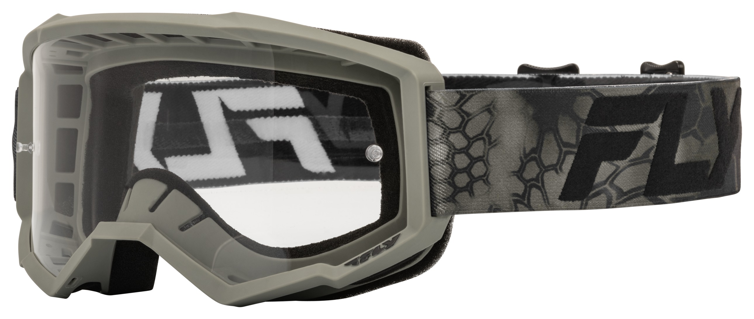Fly Racing Youth Focus SE Kryptek Goggles | 30% ($10.78) Off! - RevZilla