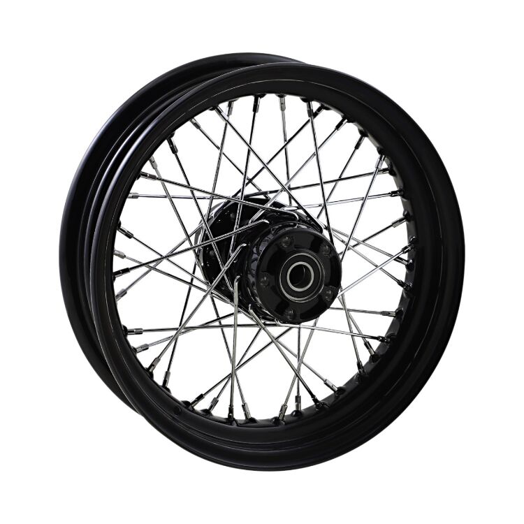 Drag Specialties 40 Spoke Laced Rear Wheel For Harley Touring 1986-1999 ...