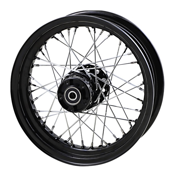 Drag Specialties 40 Spoke Laced Front Wheel For Harley Touring 1984 ...