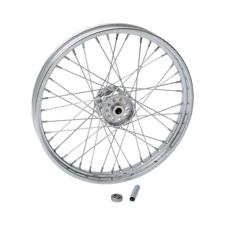 Drag Specialties 40 Spoke Laced Front Wheel For Harley FL 1967-1972 ...