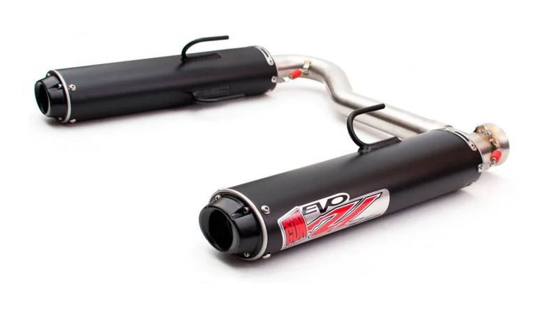 Big Gun Evo U Dual Slip-On Exhaust Arctic Cat Prowler 1000 XTZ H2 2009 ...