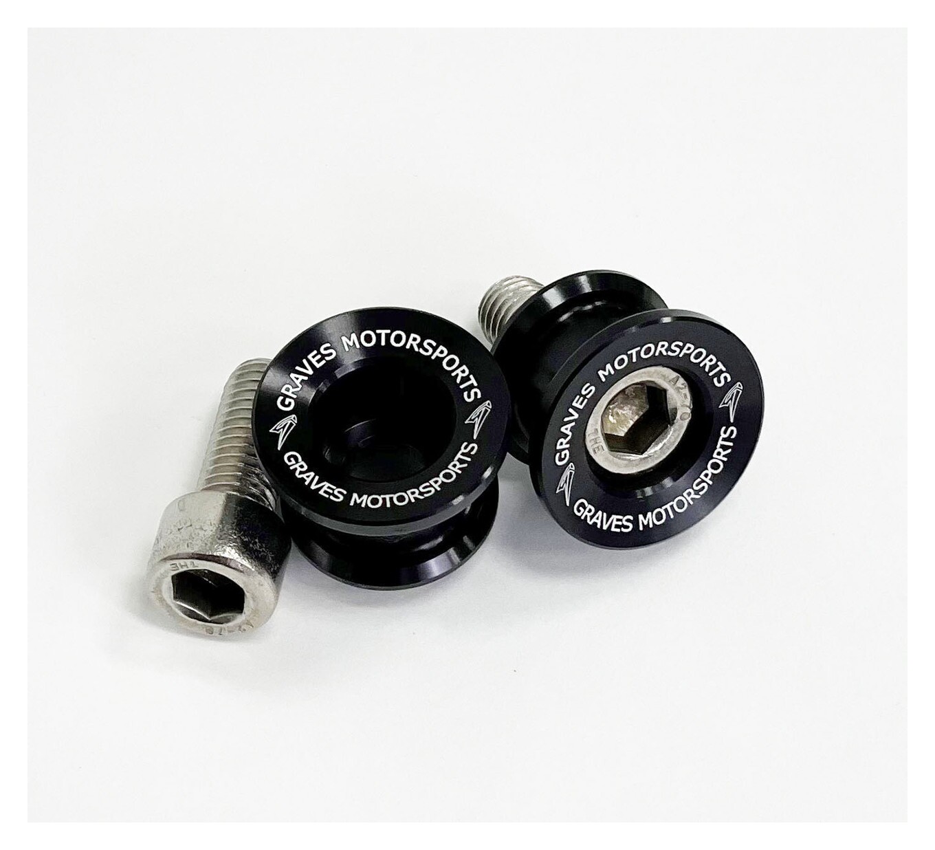 Graves Motorsports Kawasaki / KTM Swingarm Spools - RevZilla