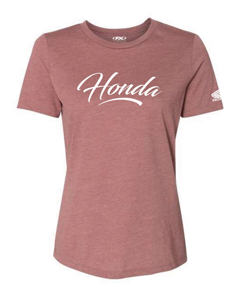 Factory Effex Honda Script Women's T- Shirt - RevZilla