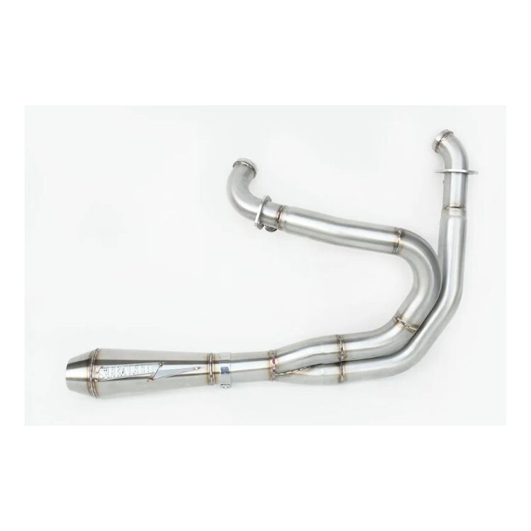 Stealth Pipes Inc 2 into 1 High Performance Exhaust For Harley Dyna ...