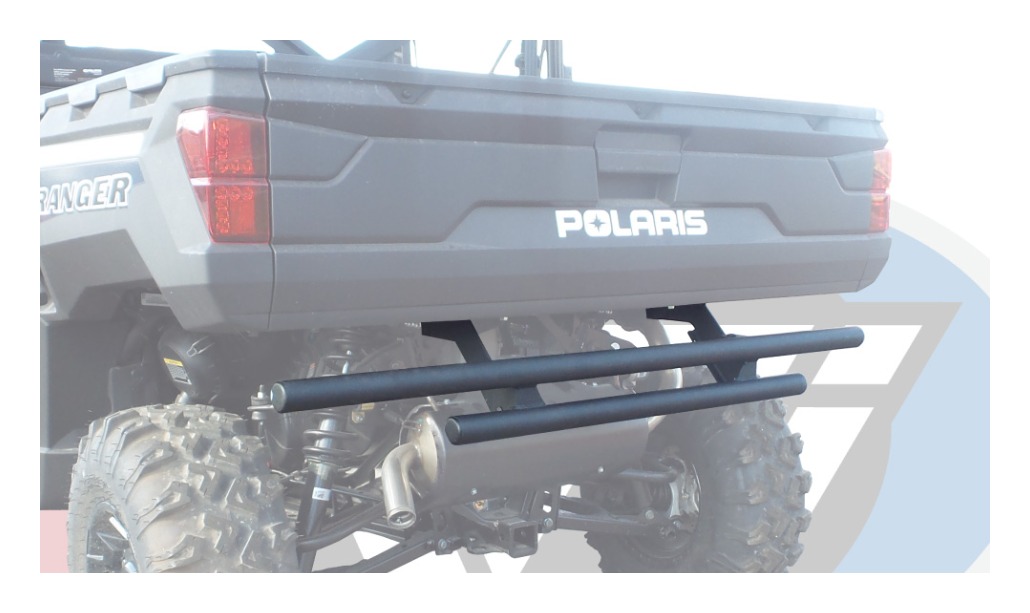 KFI Double Tube Rear Bumper Polaris Ranger XP 1000 / XP Crew Northstar 2022-2025 - RevZilla