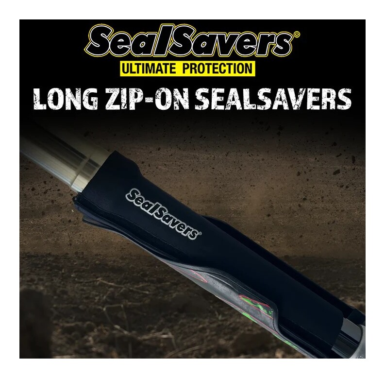 SealSavers Long Zip-On Fork Covers - RevZilla