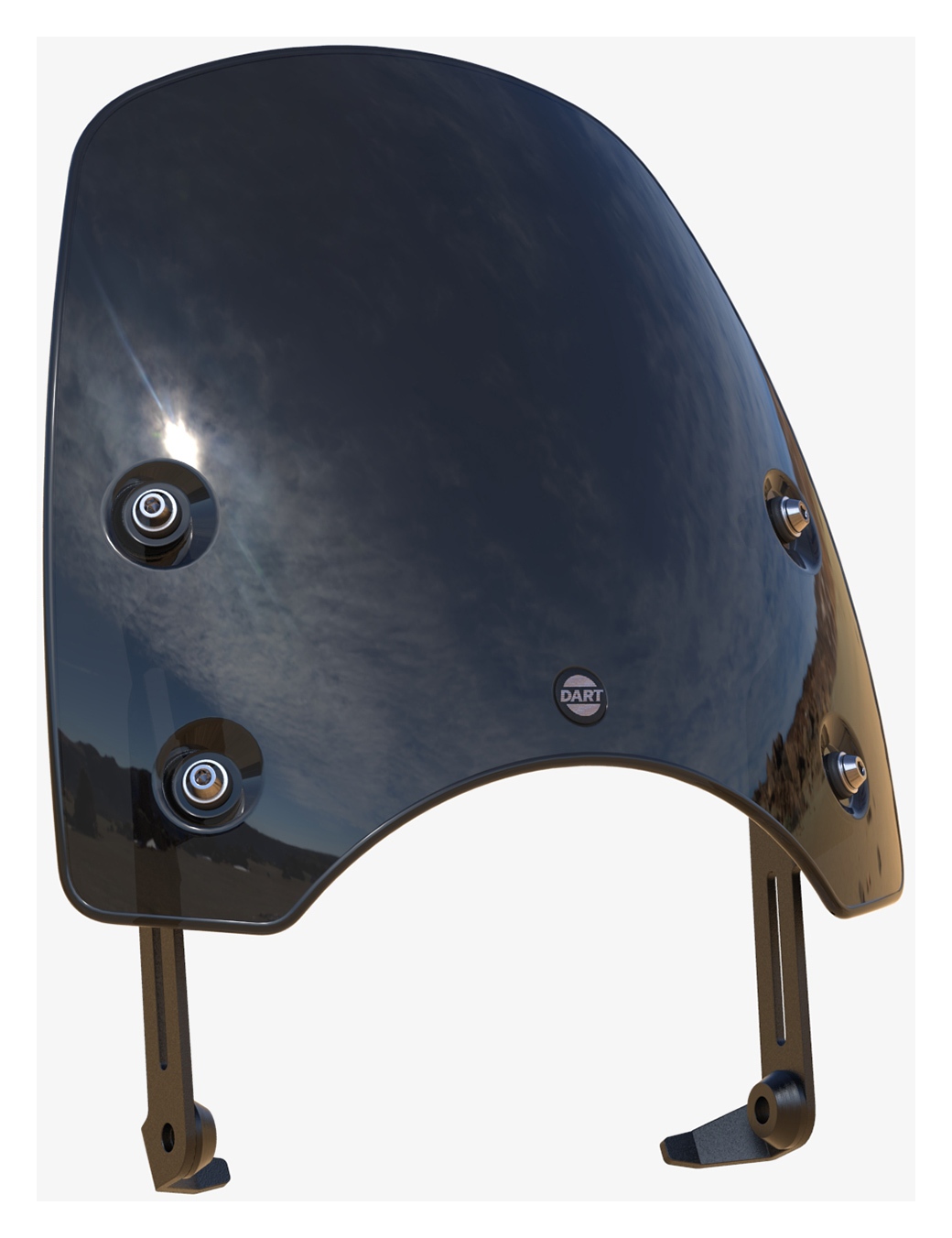 Dart Series 3 Flyscreen Triumph Scrambler XC / XE 1200 2019-2025 - RevZilla