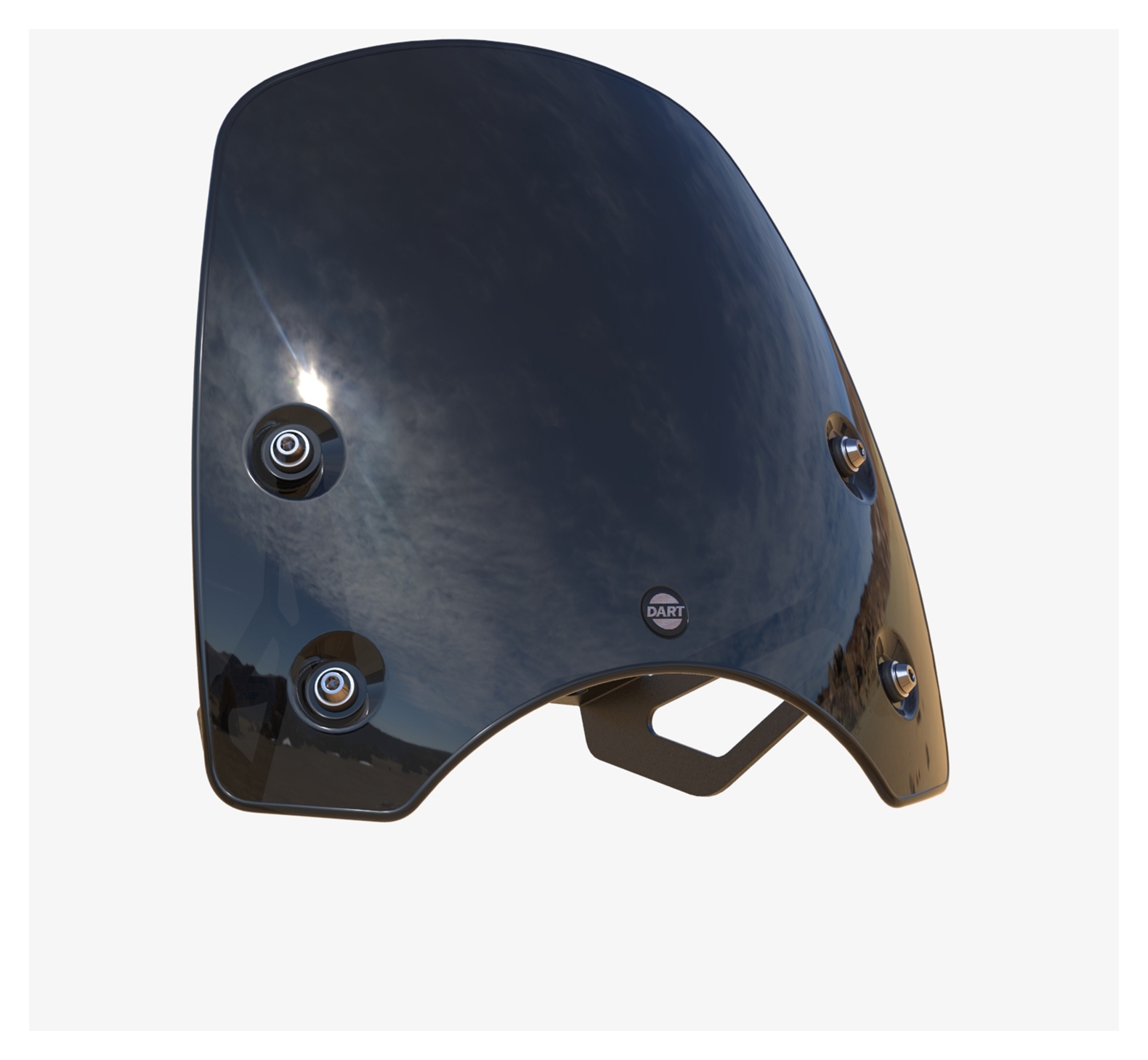 Dart Series 3 Flyscreen Triumph Speedmaster 2012-2016 - RevZilla