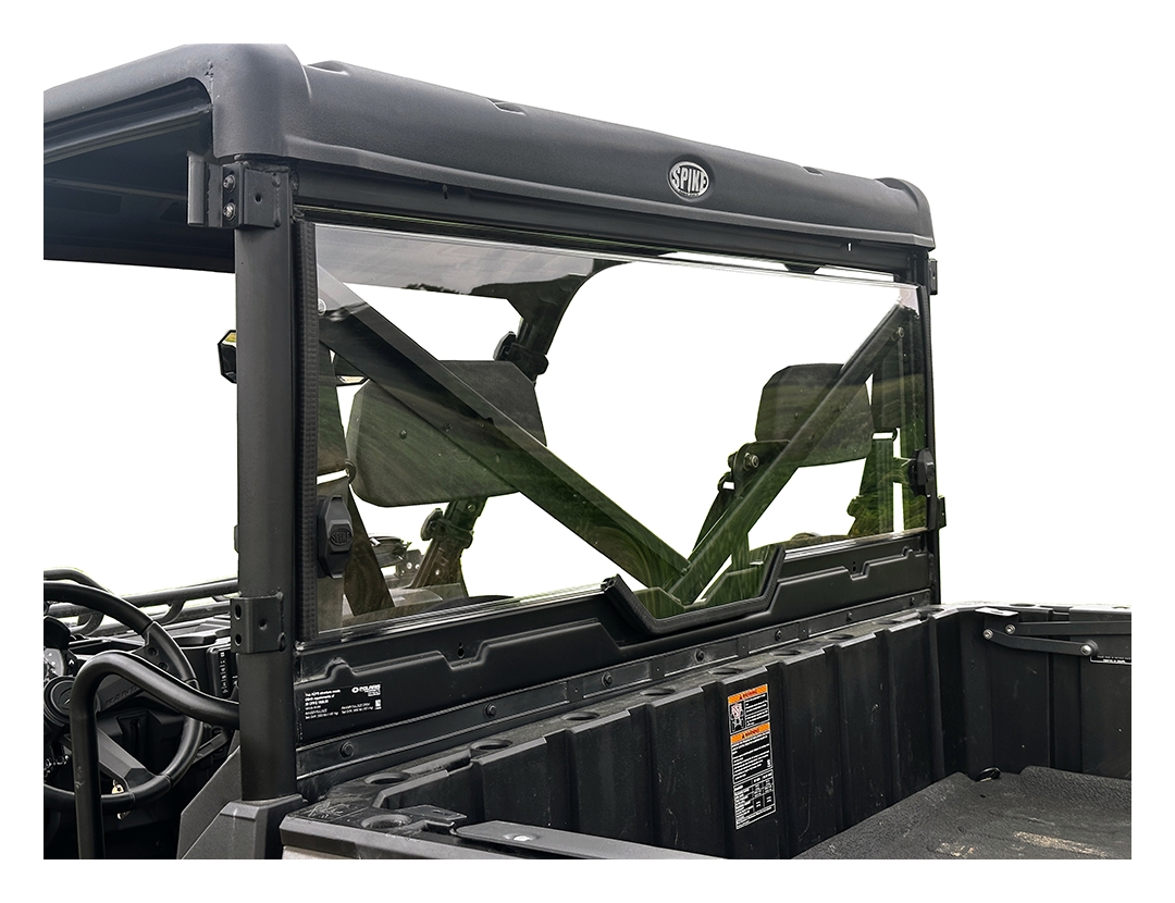 Spike Polycarbonate Rear Windshield Polaris Ranger 1000 / XP 1000 ...