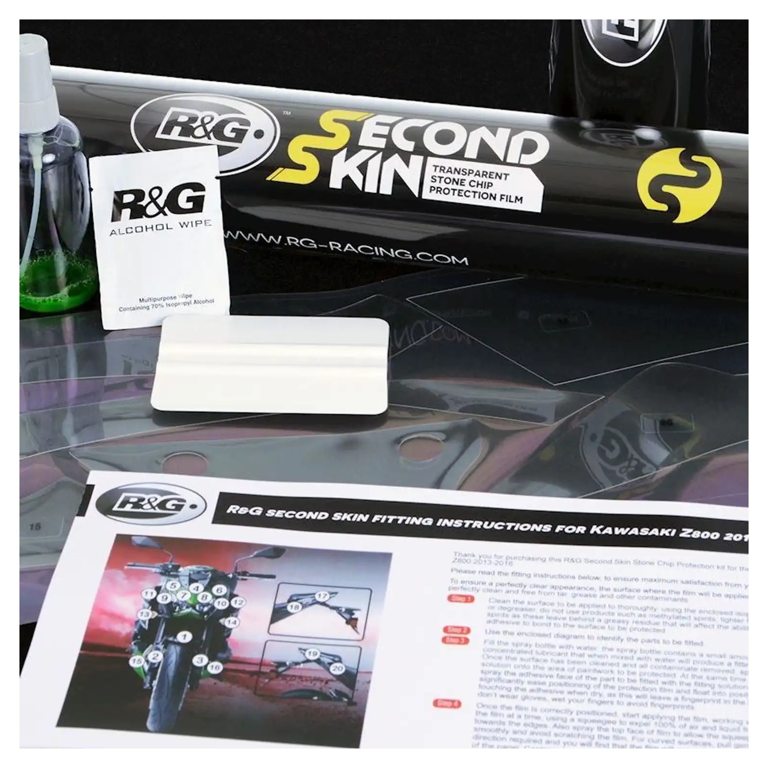 R&G Racing Second Skin Polyurethane Protective Film Suzuki GSX-S1000GT ...