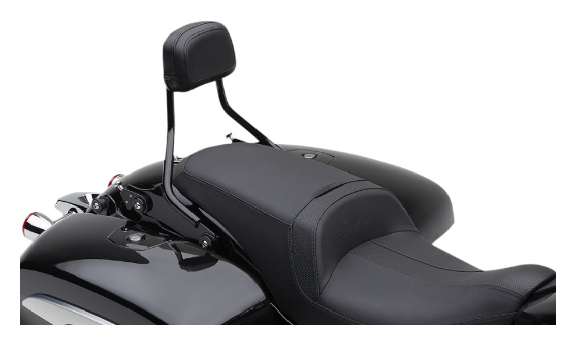 Cobra Short Detachable Backrest For Indian Chieftain 2014-2026 - RevZilla