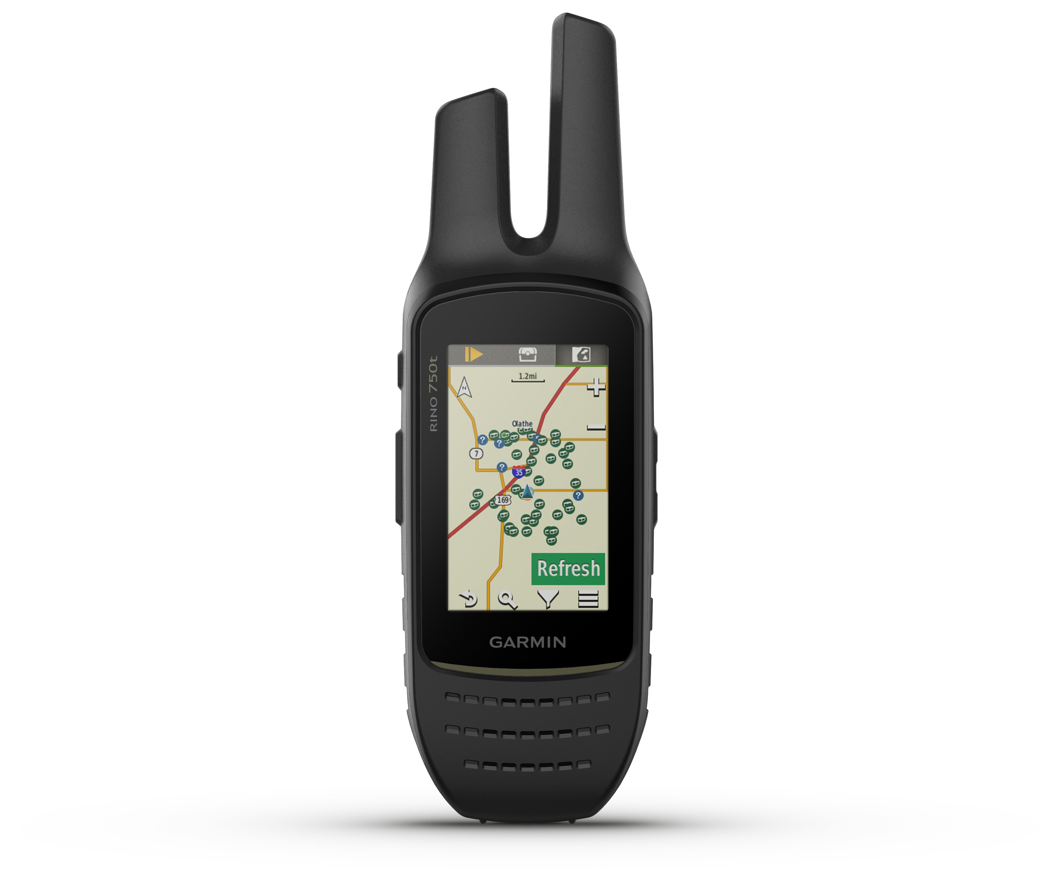 Garmin Rino 750t 2-Way Radio / GPS Navigator - RevZilla