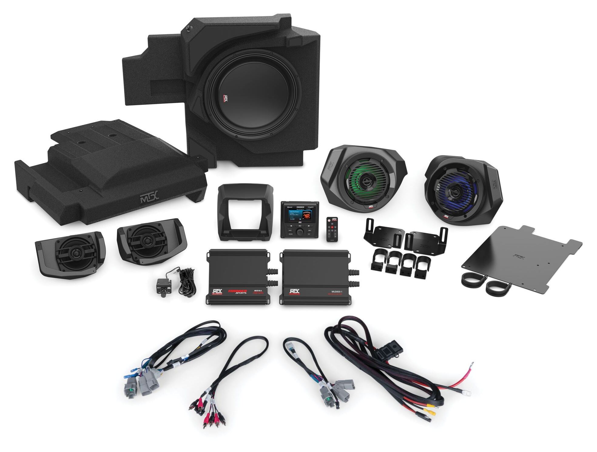 MTX Audio Thunder 6 Audio System Can-Am Maverick X3 2017-2022 - RevZilla