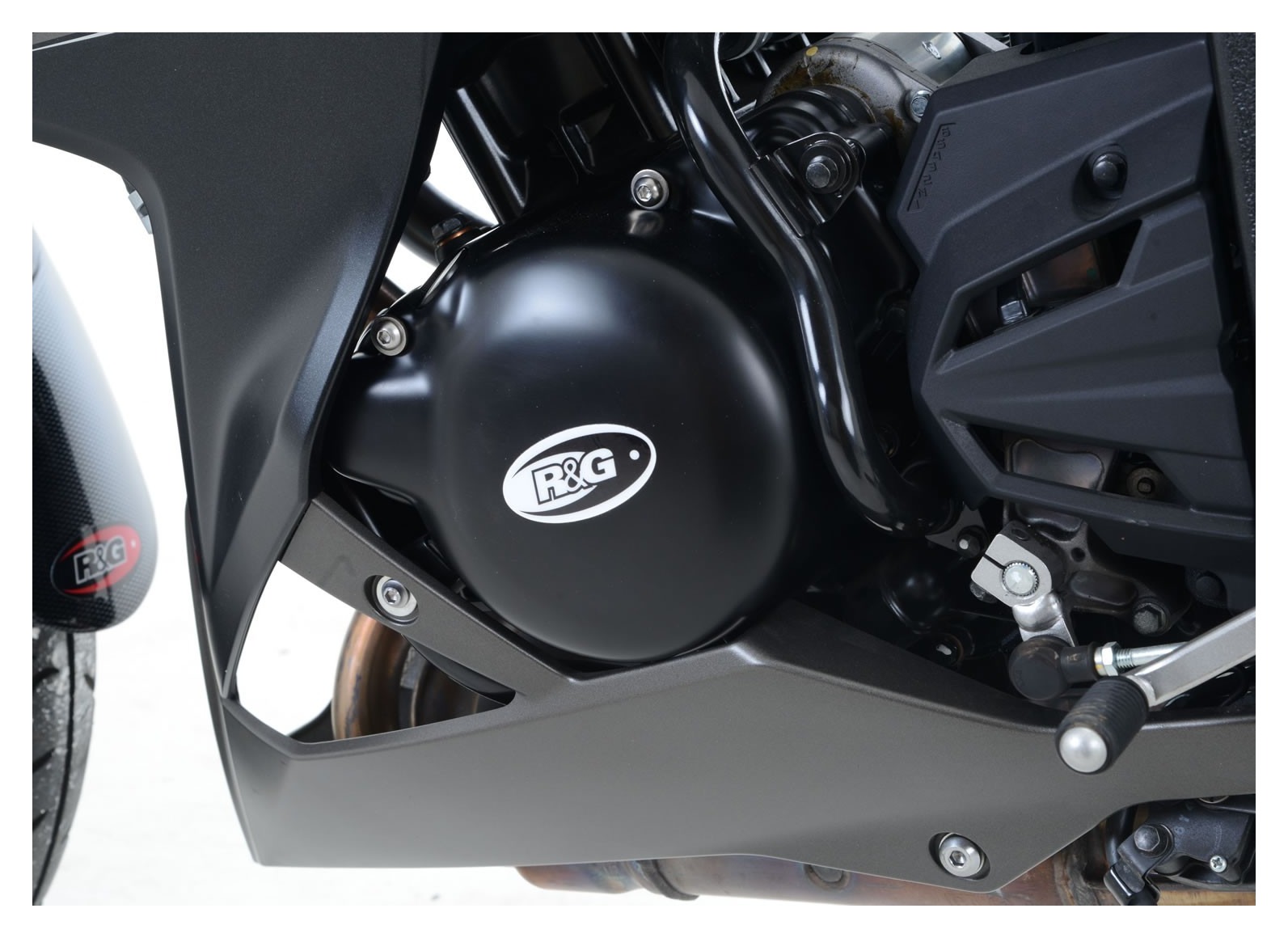 R&G Racing Engine Cover Set Kawasaki Ninja 300 2013-2017 - RevZilla