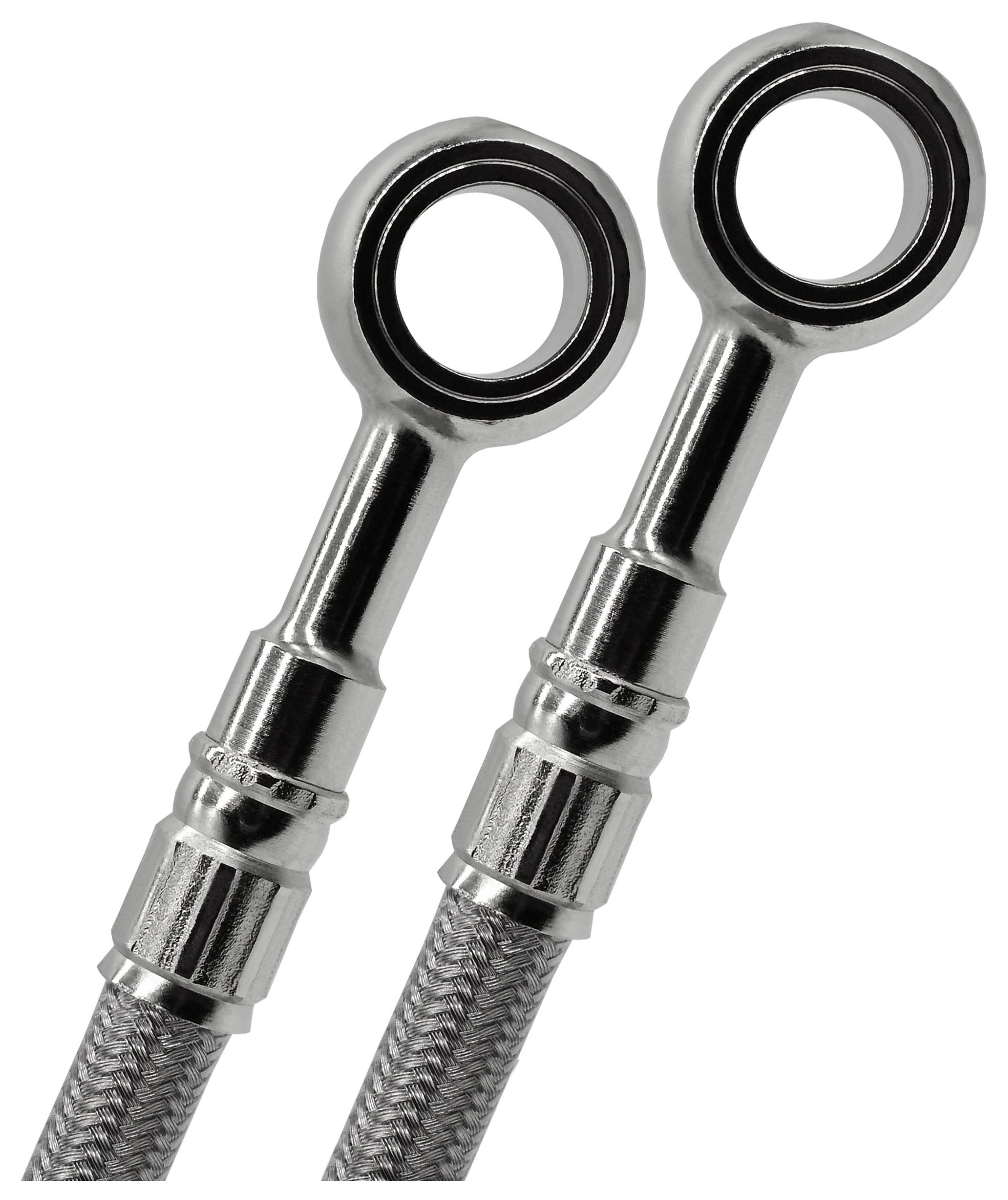 GBrakes Stainless Steel Front Brake Line Kit For Harley Softail FLSTS ...