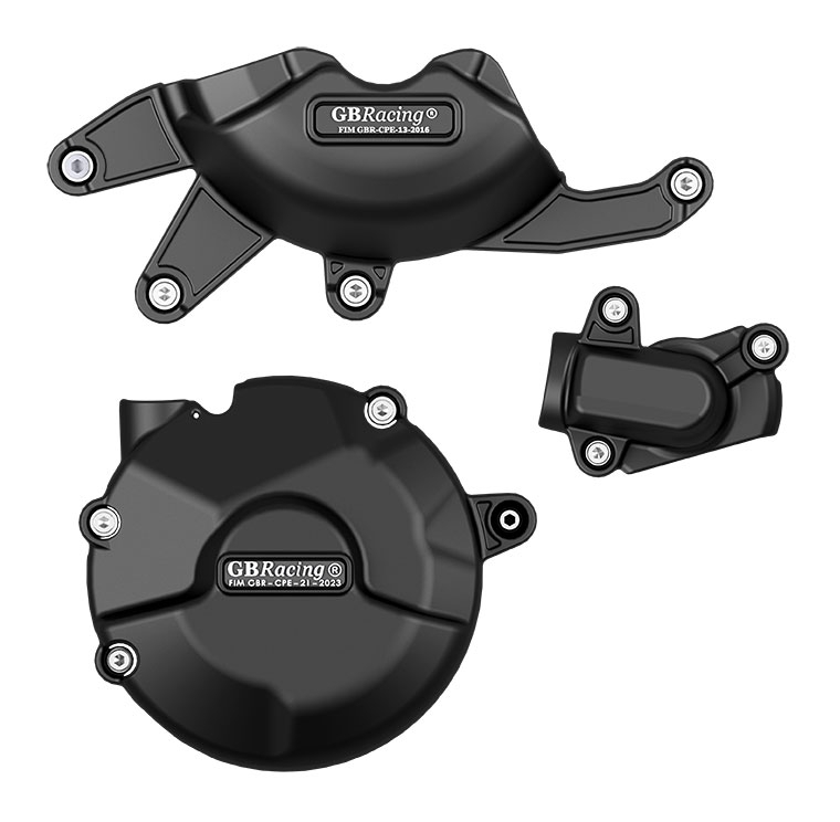GB Racing Engine Cover Set Ducati SuperSport 950 / S 2021-2025 - RevZilla