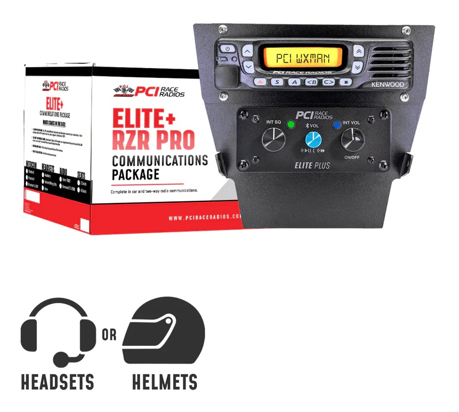 PCI Radios Elite Communications Kit Polaris RZR Pro XP / Pro R / Turbo ...