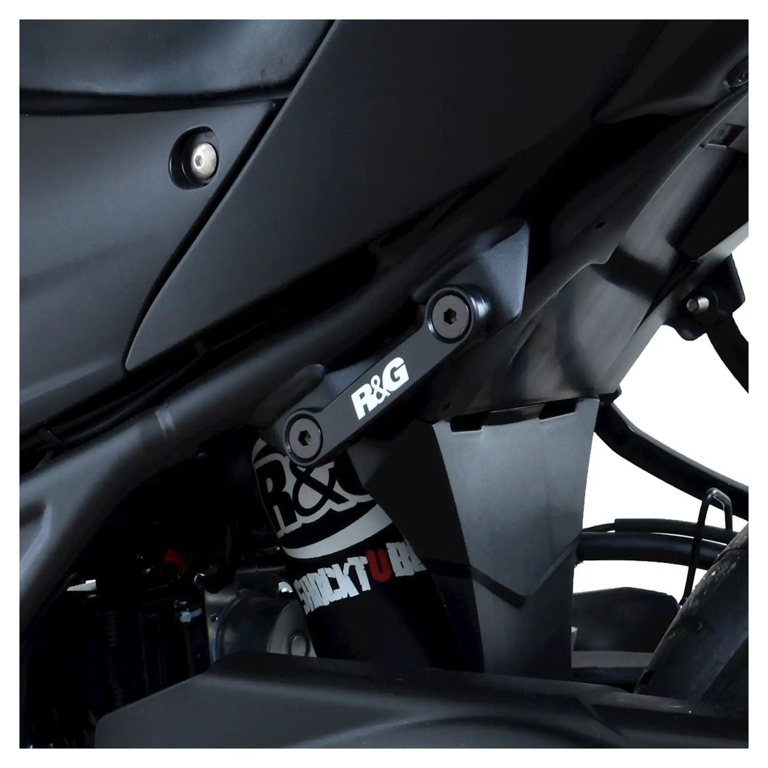 R&G Racing Footpeg Blanking Plate Yamaha R3 / MT-03 - RevZilla