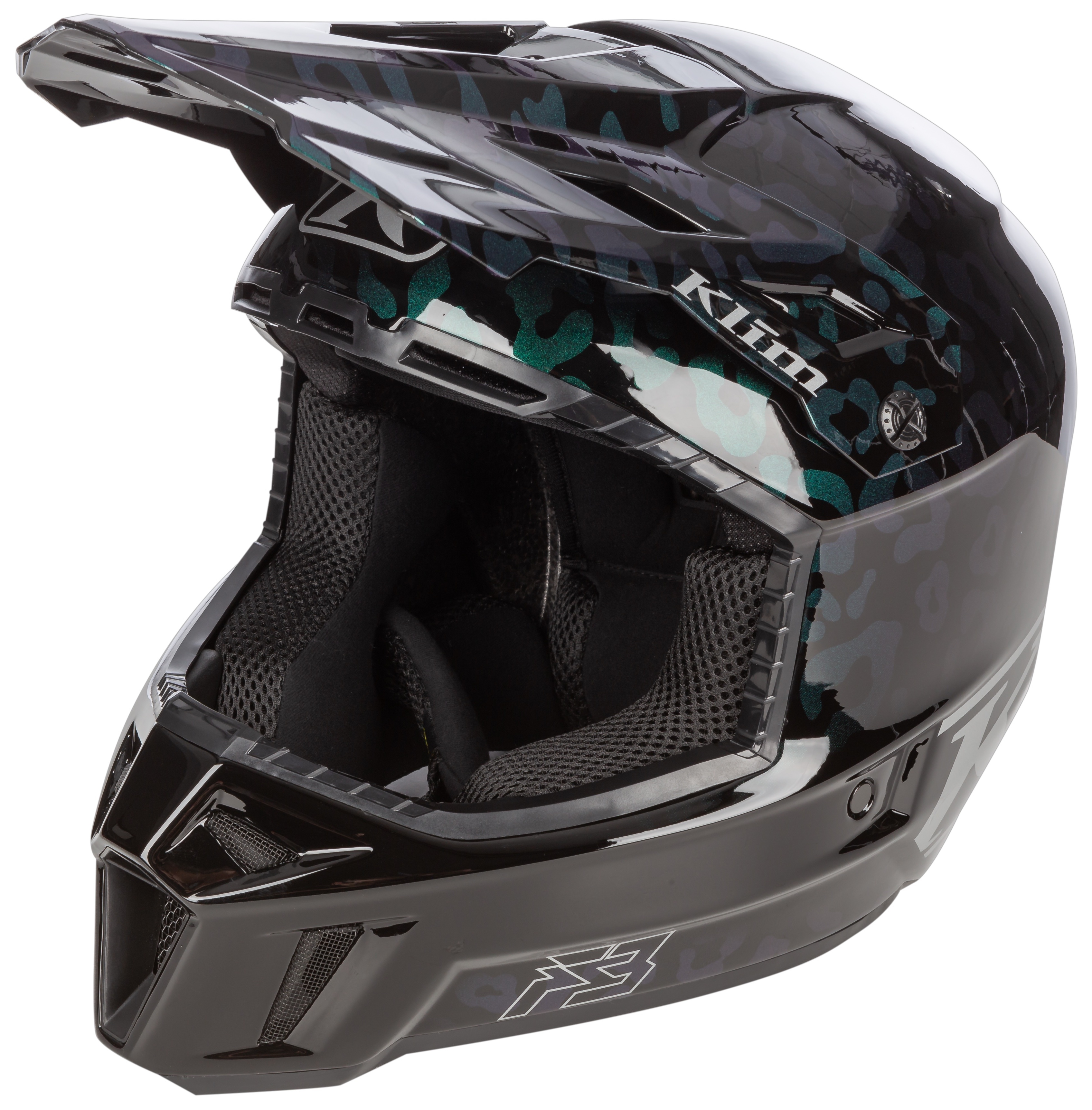 Klim F3 Carbon Wild Chameleon Helmet - RevZilla