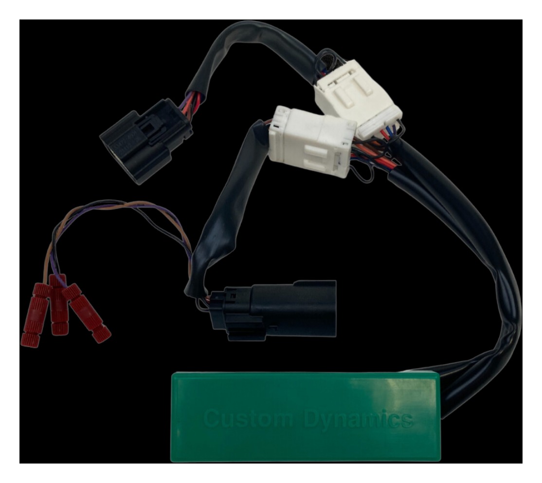 Custom Dynamics Smart Triple Play Module For Harley Touring CVO 2009 ...