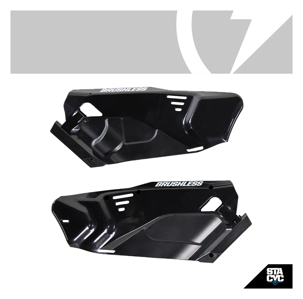 STACYC Vented Side Panels For 12eDrive / 16eDrive - RevZilla