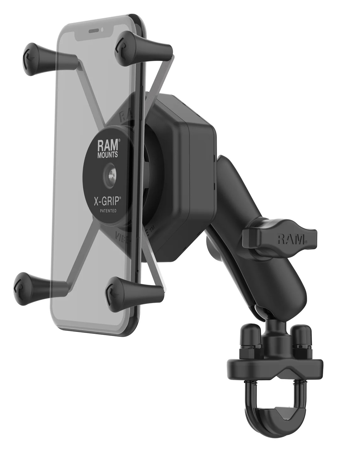 RAM Mounts Unpkd Ram LG X-Grip With Male Pin Lock And Anti-Vibration ...