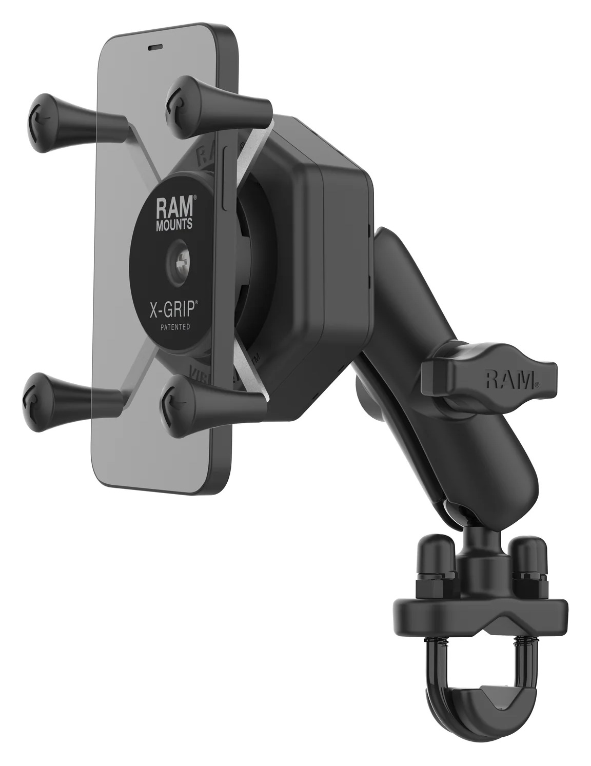 RAM Mounts Unpkd Ram LG X-Grip With Male Pin Lock And Anti-Vibration ...
