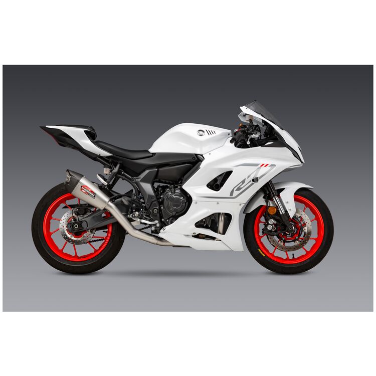 Yoshimura High Mount Tailpipe Kit Yamaha R7 2022-2025 - RevZilla