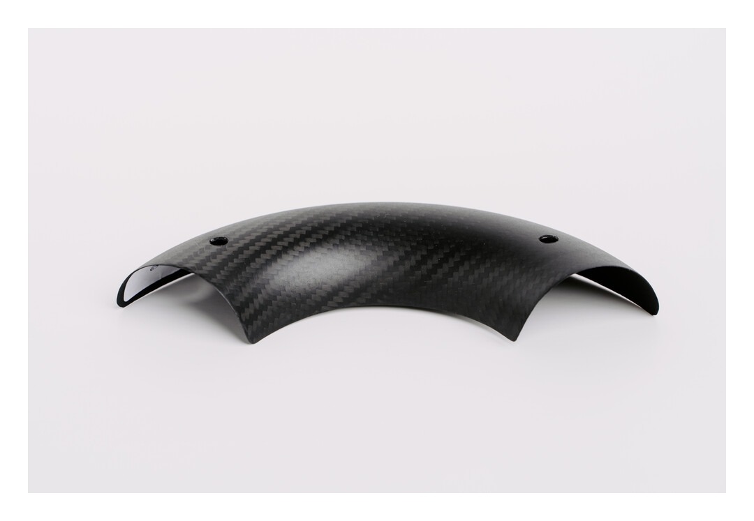 Sawicki Speed Shop 2-Into-1 Carbon Fiber Heat Shield For Harley Softail ...