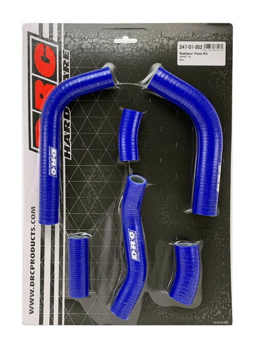 DRC Radiator Hose Kit Kawasaki KX450 / KX450X 2019-2023 - RevZilla