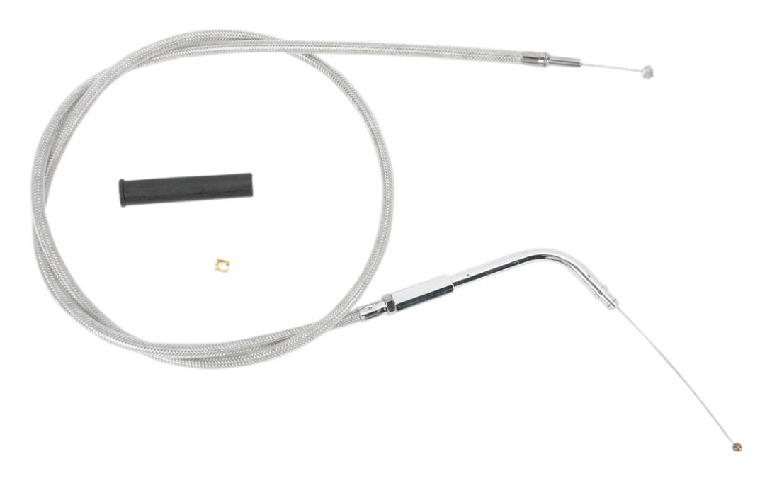 Drag Specialties Stock Length Throttle Cable For Harley 1981-1989 ...