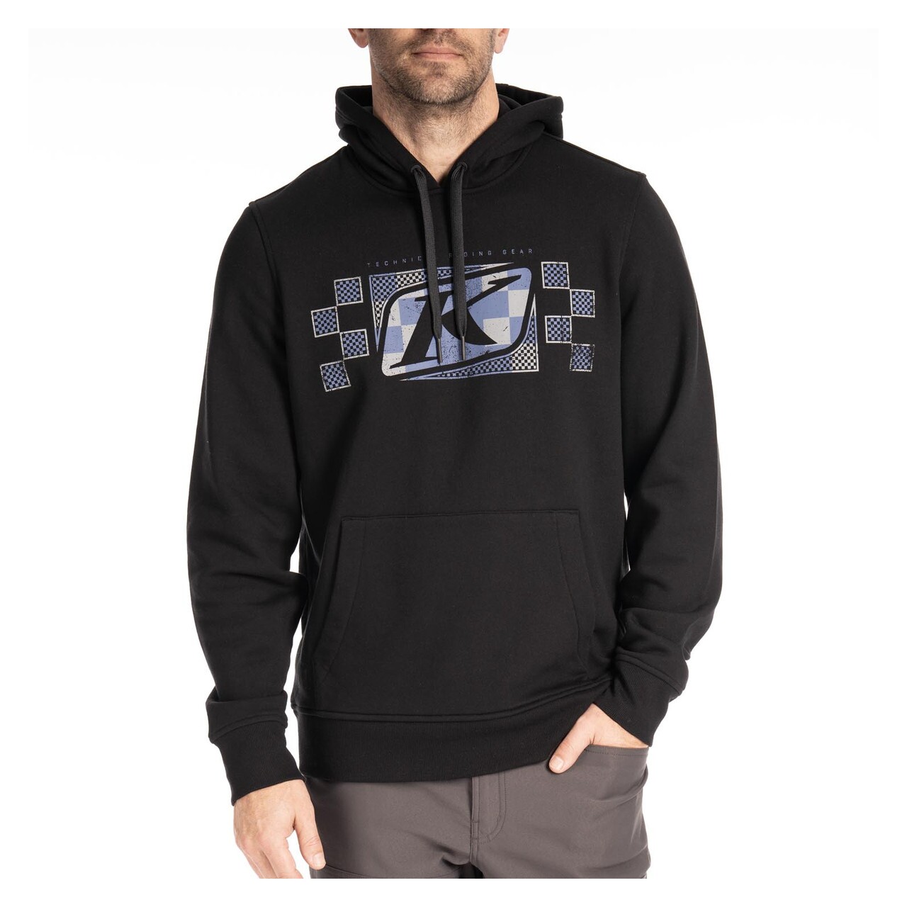 Klim Checkered Banner Pullover Hoody - RevZilla