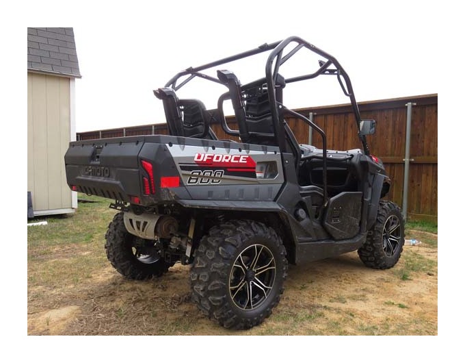 Snorkel Your ATV Warrior Riser Snorkel Kit CFMOTO UForce 800 2015-2022 ...