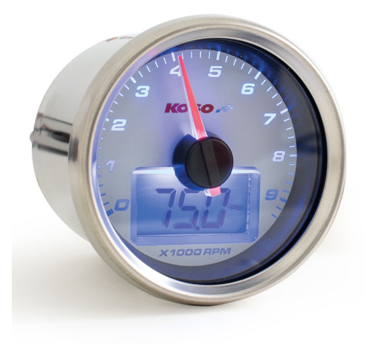 Koso Tachometer With Oil Pressure Gauge For Harley 1986-2013 - RevZilla