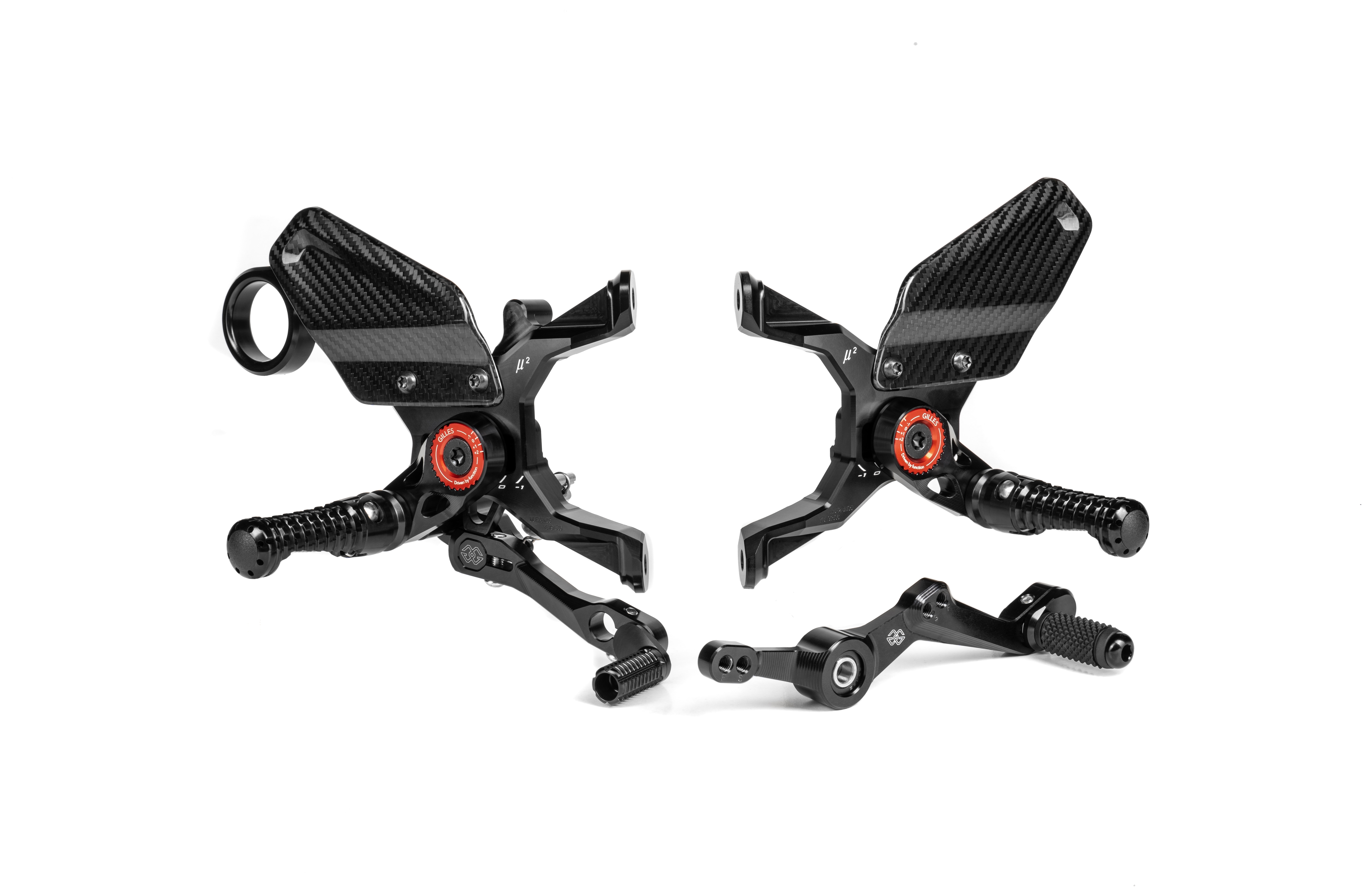 Gilles Tooling MUE2 Rearsets BMW S1000R / M1000R 2021-2025 - RevZilla