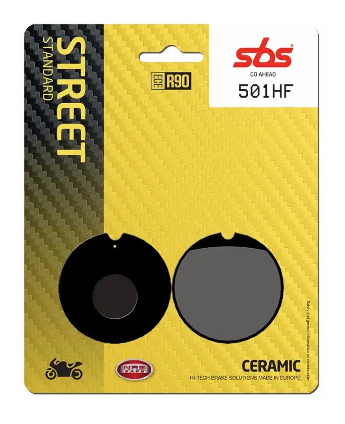 SBS HF Ceramic Front Brake Pads 501HF - RevZilla