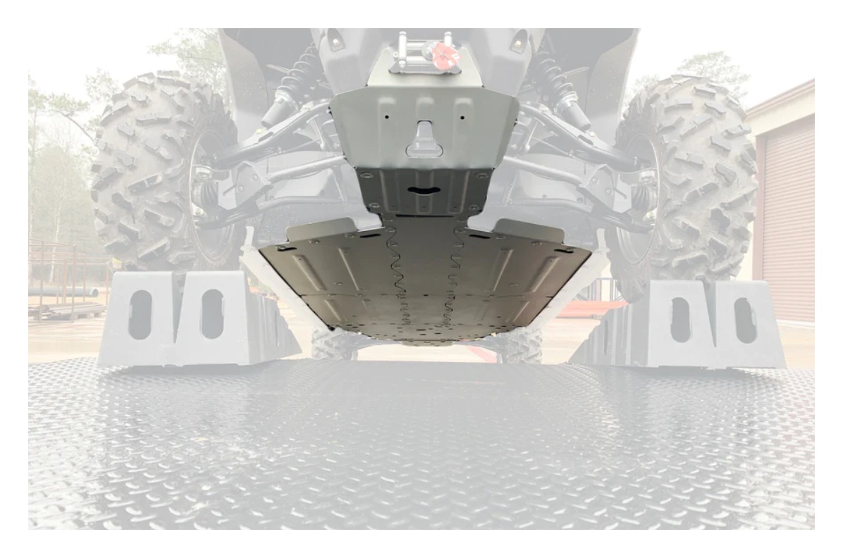 Rival Powersports Alloy Skid Plate Can-Am Defender MAX HD7 / HD8 / HD9 ...