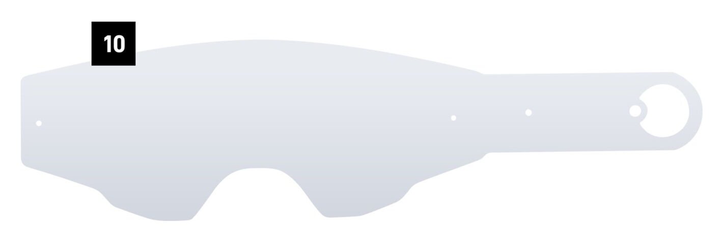 Spy Goggle Tear-Offs For Foundation Goggles - RevZilla