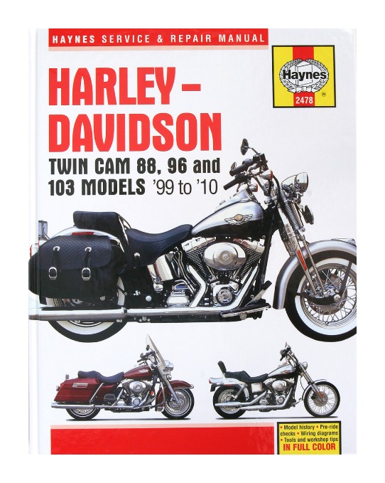 Haynes Manual For Harley Twin Cam 1999-2010 - RevZilla