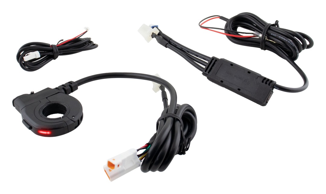 Koso Heated Grip Thumb Switch With Integrated Charge Port - RevZilla