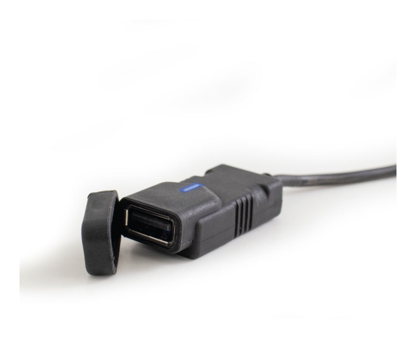 Koso Hardwired Single Port USB Charger - RevZilla