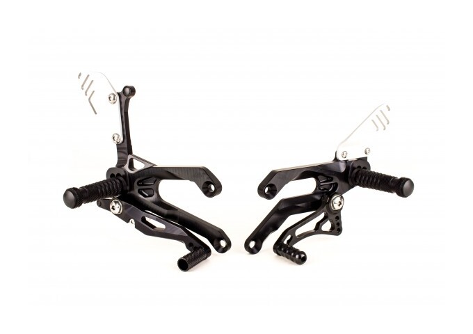 Gilles Tooling FXR Rearsets Yamaha R3 2015-2019 - RevZilla
