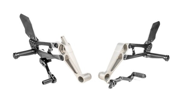 Gilles Tooling FXR Rearsets Aprilia RS 660 / Tuono 660 2021-2026 - RevZilla