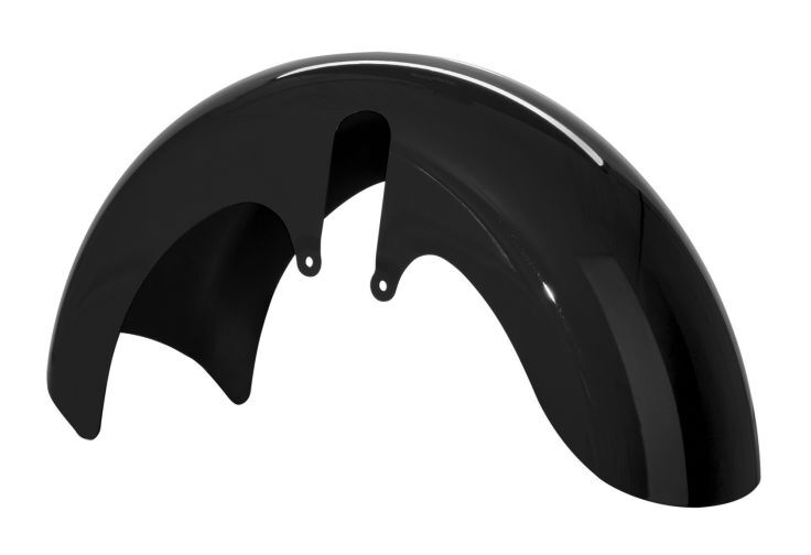 HogWorkz OE Color Matched 18" Fat Tire Wide Front Fender For Harley ...