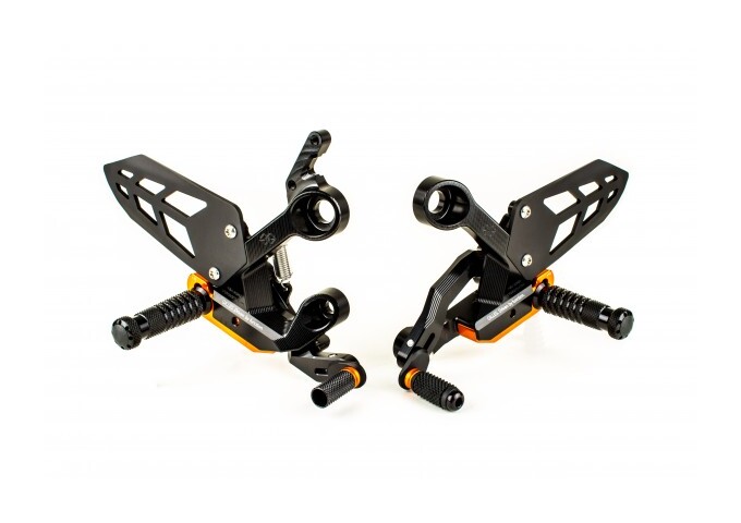 Gilles Tooling VCR Adjustable Rearsets 890 Duke R 2020-2023 - RevZilla