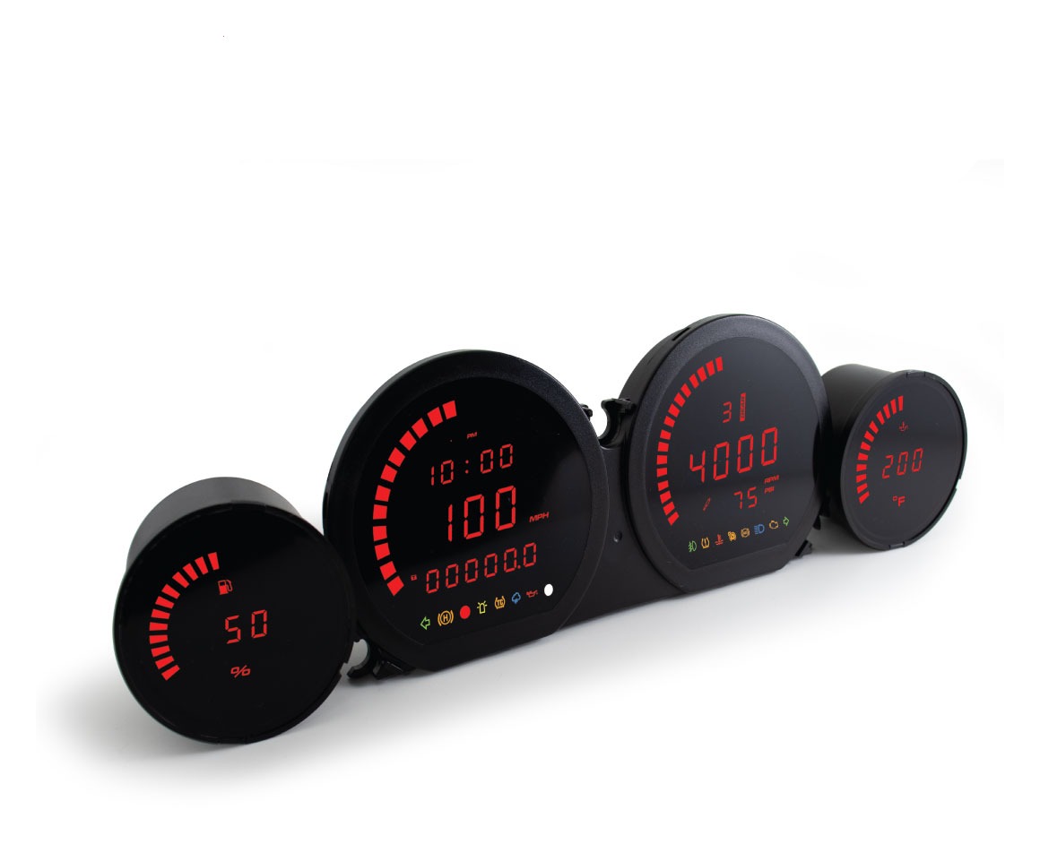 Koso HD-03L Gauge Kit For Harley Touring 2014-2024 - RevZilla