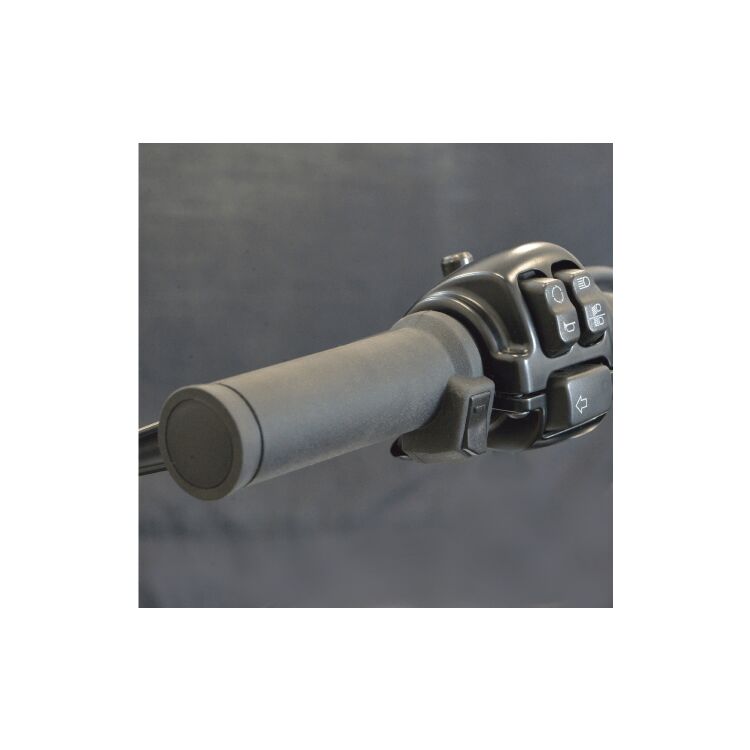 Koso Apollo-X Heated Grips For Harley With Throttle By Wire - RevZilla